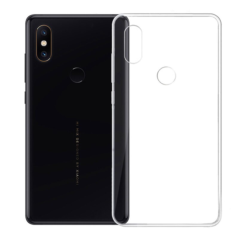 Transparent Silicone Phone Case for Xiaomi Mi Mix ... – Grandado