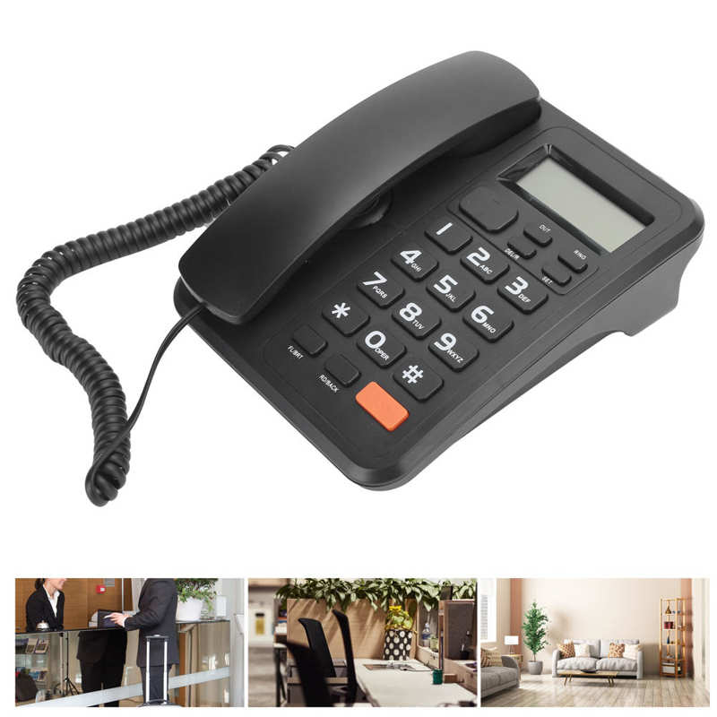 telephone KX-T2022CID Fixed Telephone Home Wired L... – Grandado