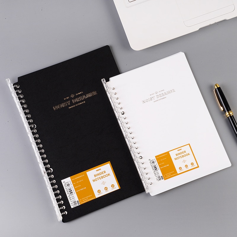 Stationery Press Loose-Leaf Simple Memo Pad PP Cov... – Grandado