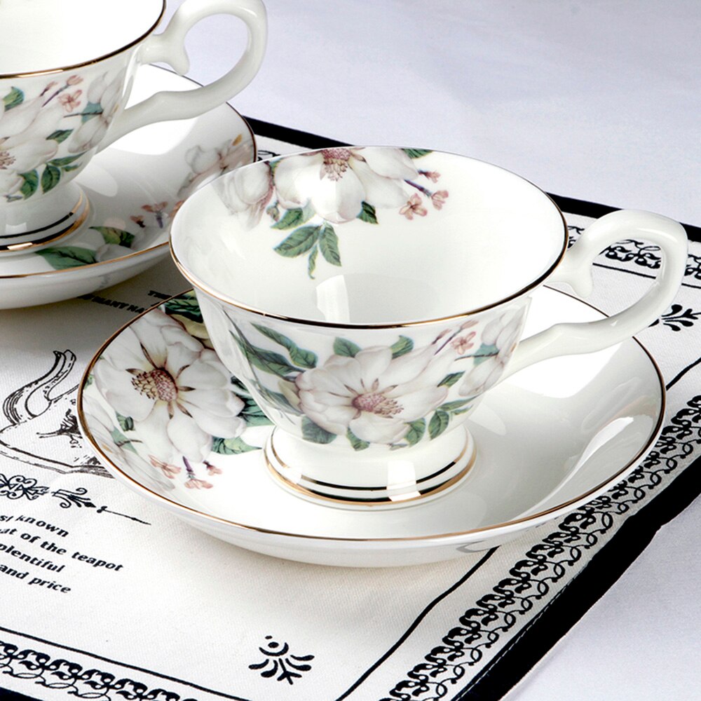 Europese Bone China Koffie Kopjes En Schoteltjes S... – Grandado