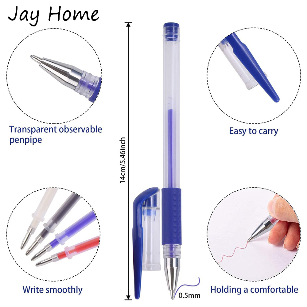 4PCS Heat Erasable Pens for Fabric with 16 Refills... – Grandado