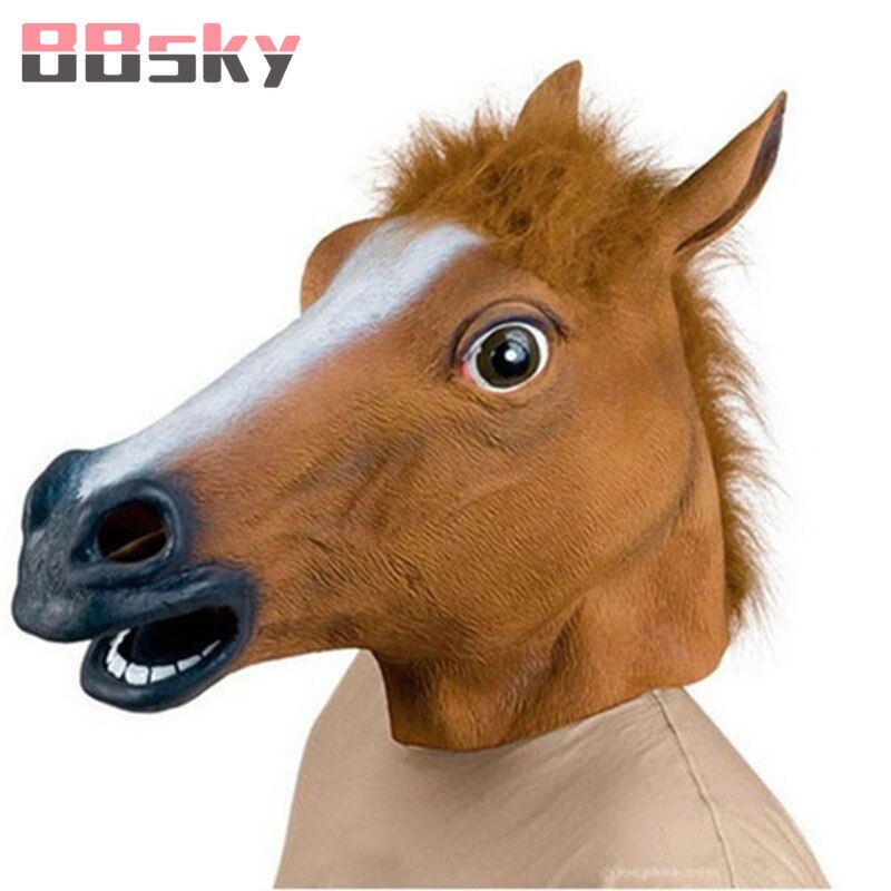 Bbsky Kids Adult Halloween Masker Bal Cosplay Late... – Grandado