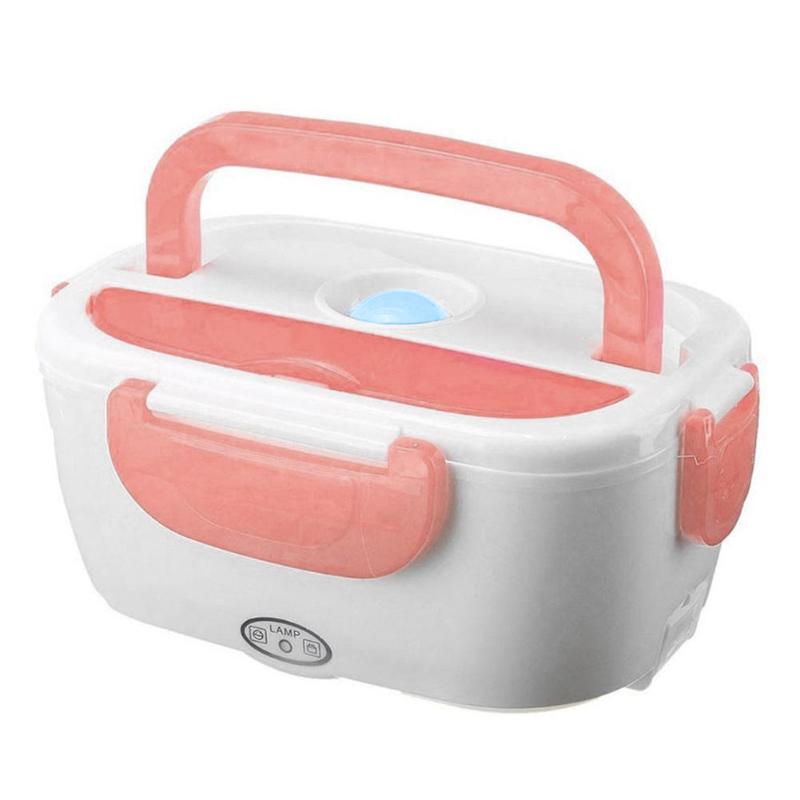 Electric Heating Lunch Box with Spoon Food Contain... – Vicedeal