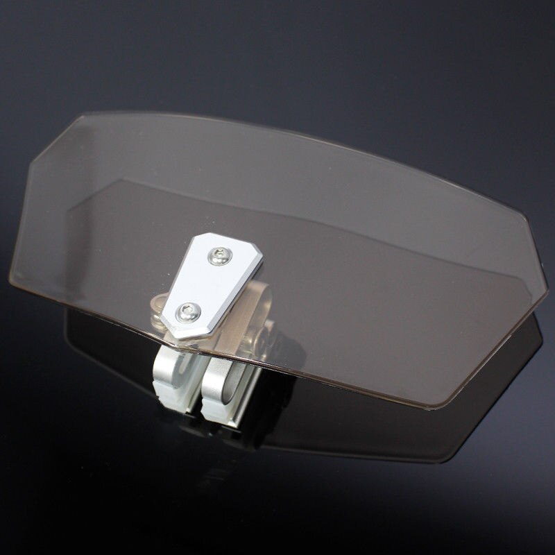 Motorcycle Plastic Adjustable Clip On Windshield W... – Vicedeal