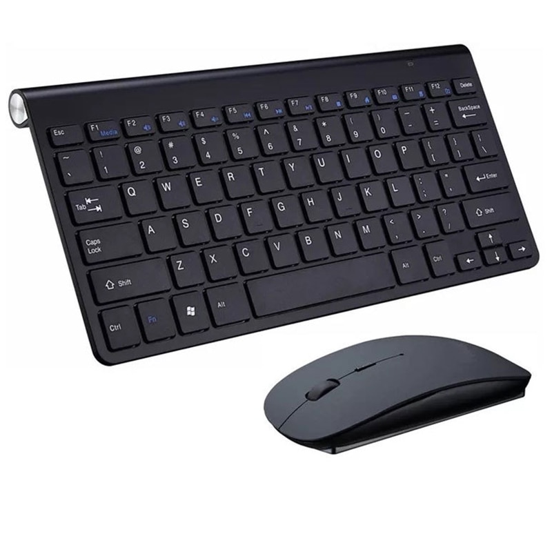 2.4G Wireless Keyboard and Mouse Mini Multimedia K... – Grandado