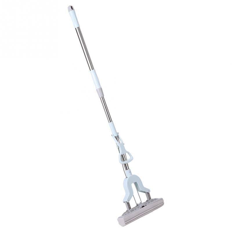Stainless Steel Absorbent Sponge Mop Telescopic Ha... – Grandado