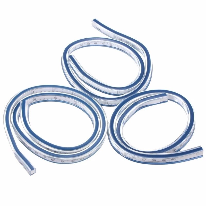1PCS Flexible Measuring Ruler 60CM Soft Curve Rule... – Grandado