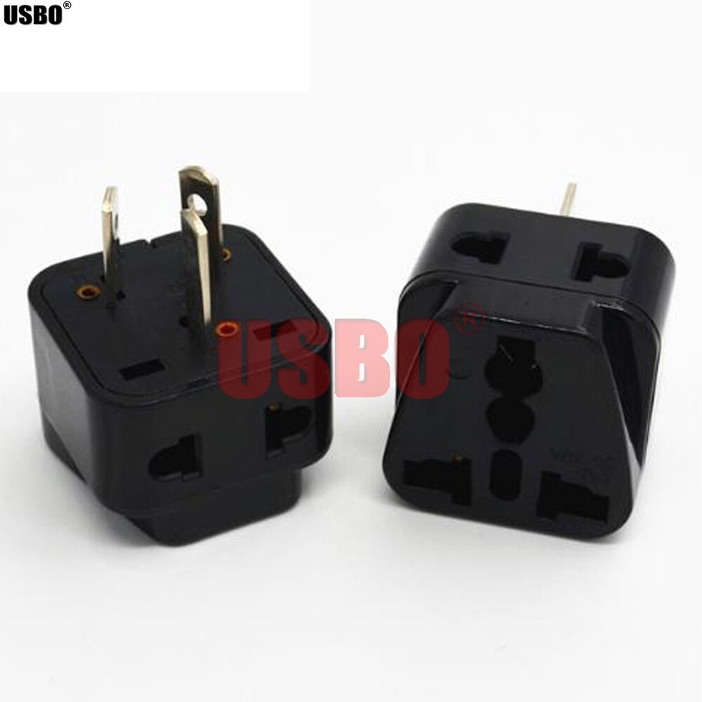 Schwarz weiß 10A 250V AU standard 2-in-1 3 Pin Aus... – Vicedeal