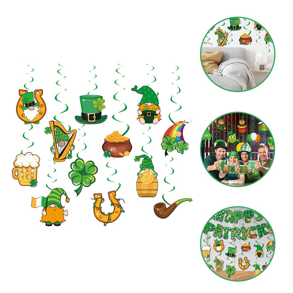 1 Set St. Patrick's Day Hanging Ornaments St. ... – Grandado