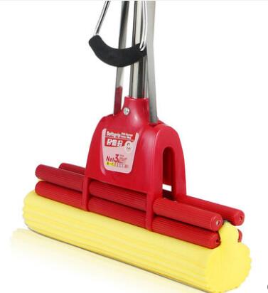 double-roller sponge mop/swab/swob, with stainless... – Grandado