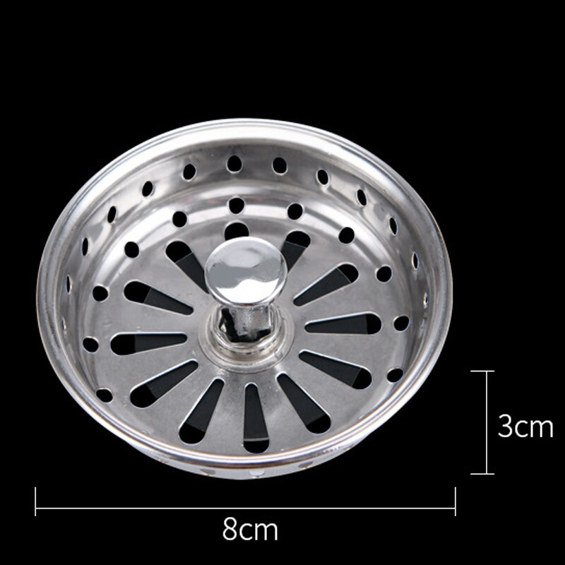 1pc Kitchen Sink Strainer Stopper Cover Stainless ... – LovingPrices