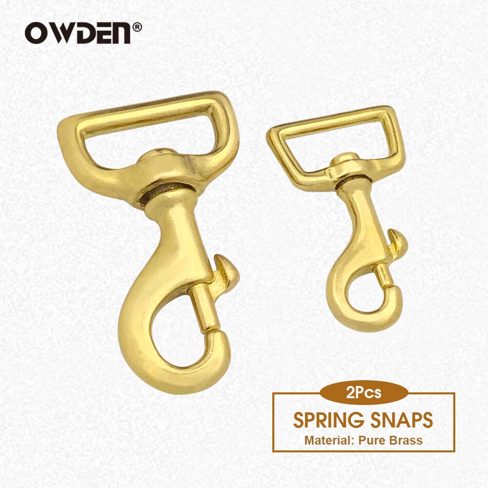 Owden 2 stk ren massiv messing trigger drejelig øj... – Vicedeal