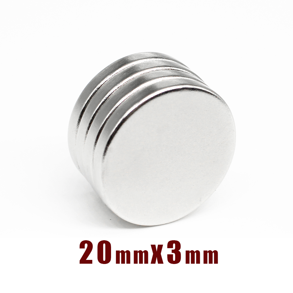 2/5/10/15/20/50PCS 20x3 Round Powerful Strong Magn... – Vicedeal