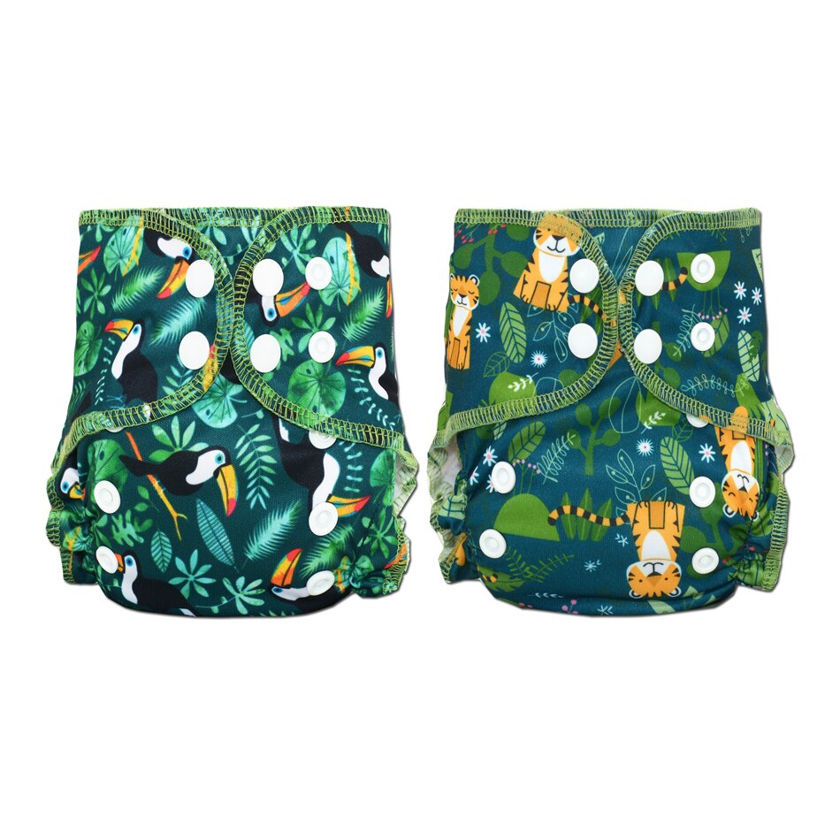 Miababy Bamboo Cotton Newborn Diapers Tiny AIO Clo... – Grandado