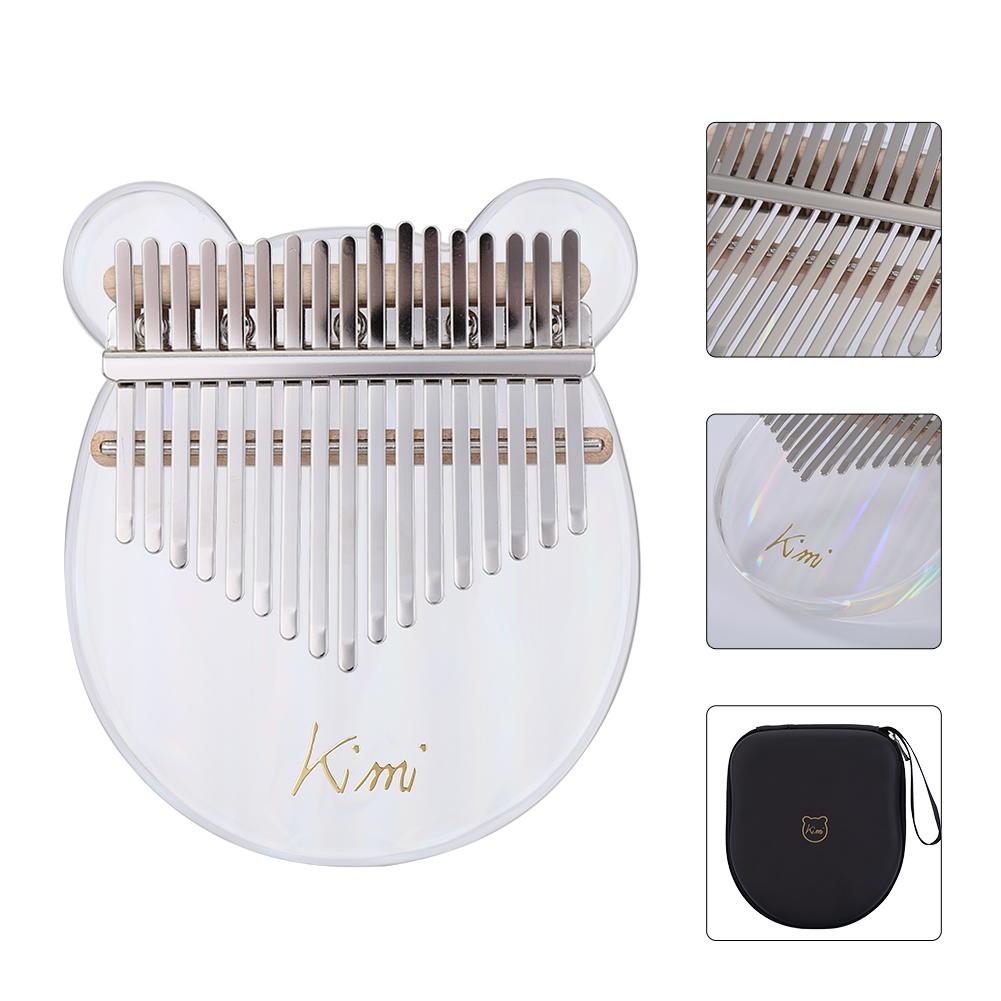 Kimi 17 Key Kalimba Acrylic Thumb Piano 17 Keys Mb... – Vicedeal