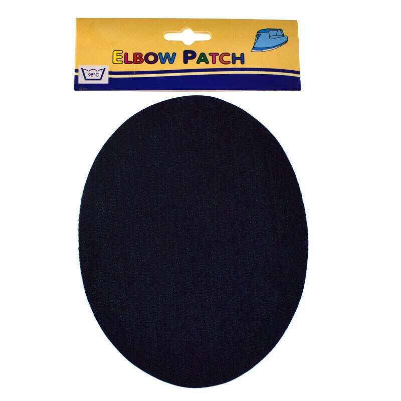 2Pcs Denim Oval Patches Heat Transfers Iron On Sew... – Grandado