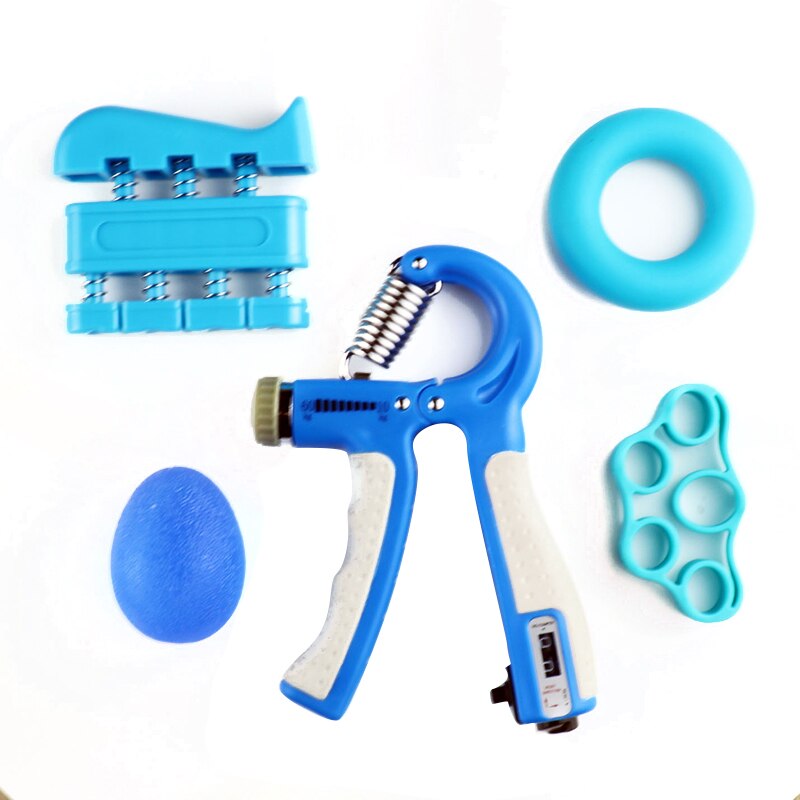 5Pcs/Set Spring Hand Gripper Adjustable Hand Grip ... – Grandado