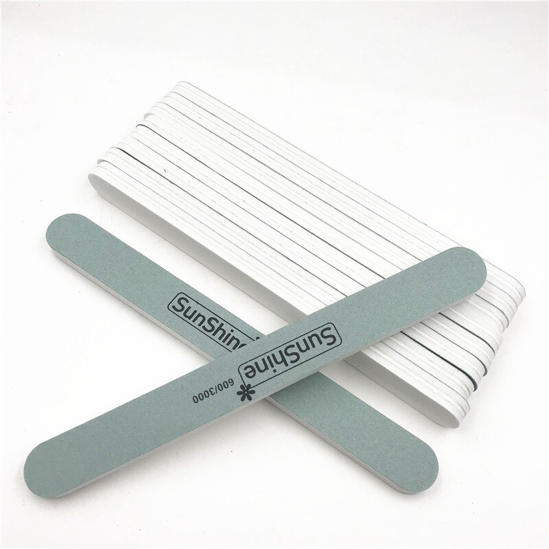 600/3000 Sunshine Nail Polish Sponge Buffer Soft N... – Grandado