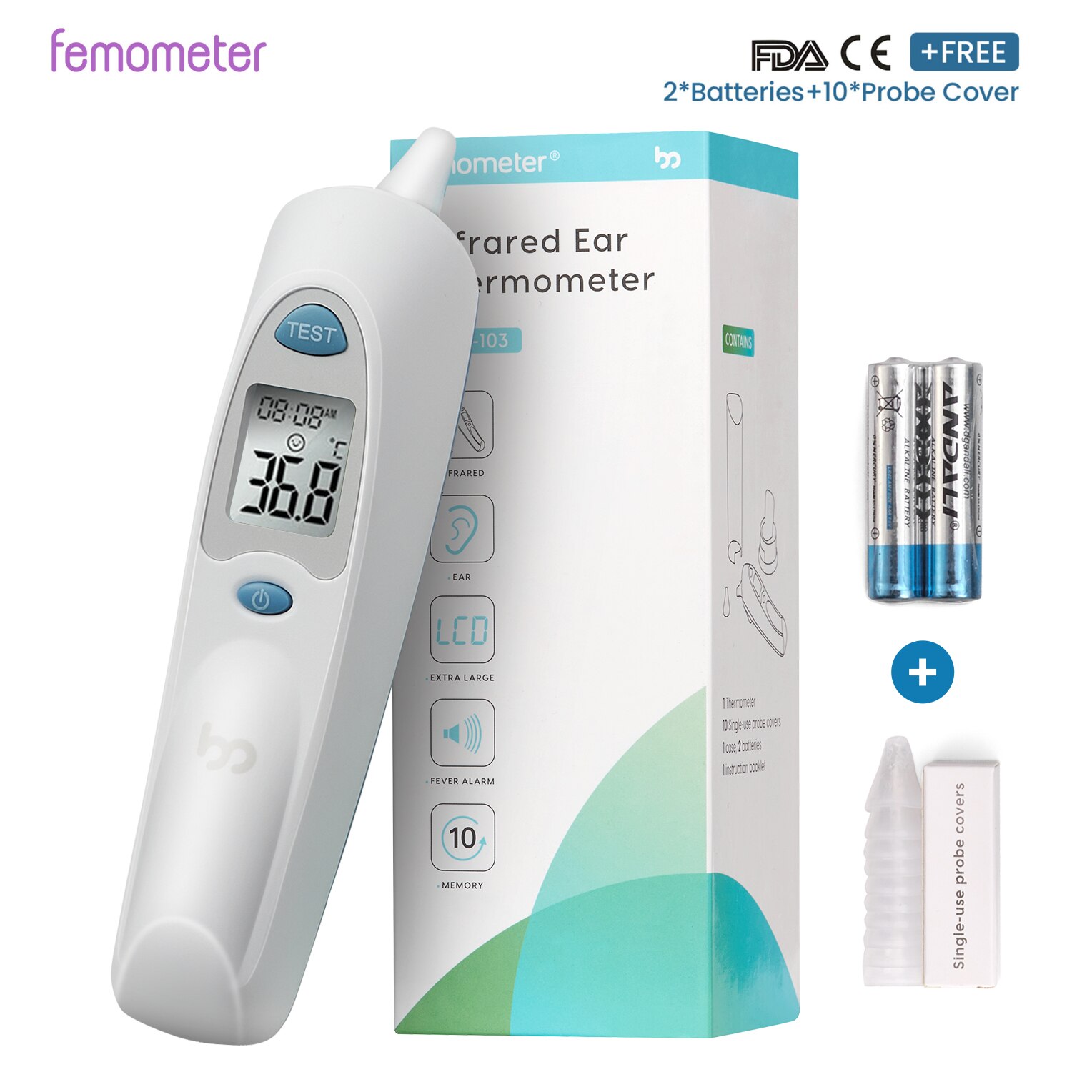 Femometer Baby Thermometer Infrarood Digitale Lcd ... – LovingPrices