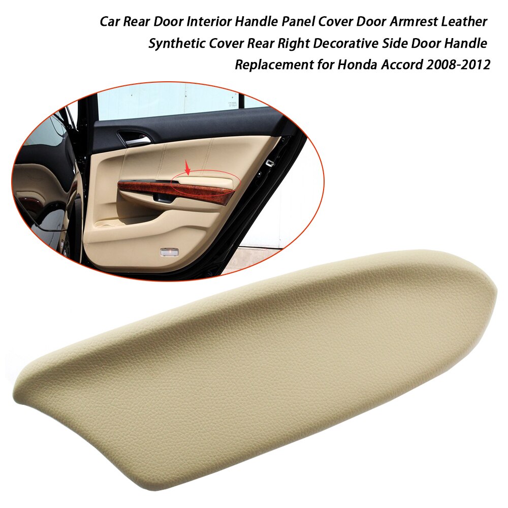 1 Paar Car Rear Deurgreep Cover Beige Auto Deurkli... – Grandado