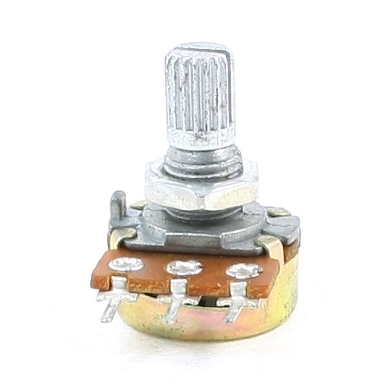 5 k ohm 3 pin 6 mm estriado del eje rotativo linea... – Grandado