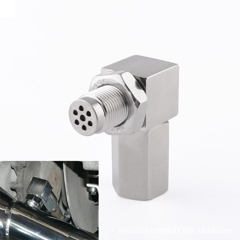 Universal oxygen sensor extender 90 degrees 02 plu... – Grandado