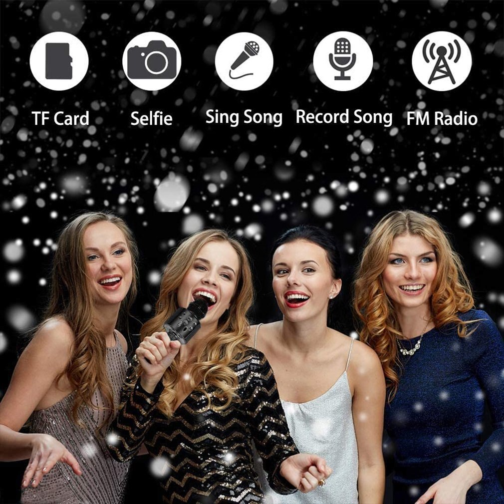 Bluetooth Karaoke Microfoon Draadloze Microfoon Pr... – Vicedeal