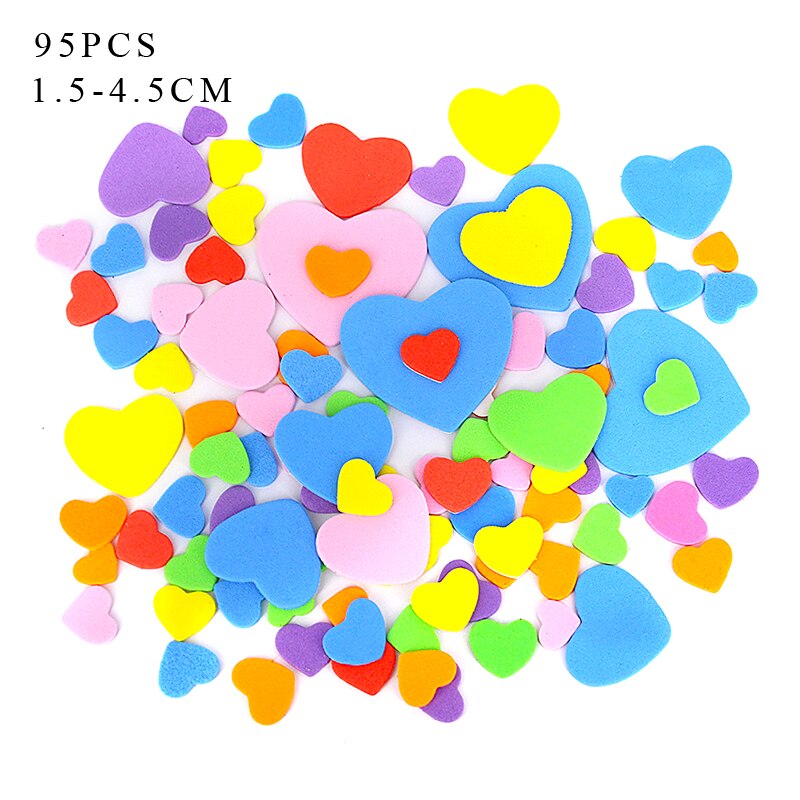 Geometric Figure Foam Sticker Star Heart Animals F... – Vicedeal