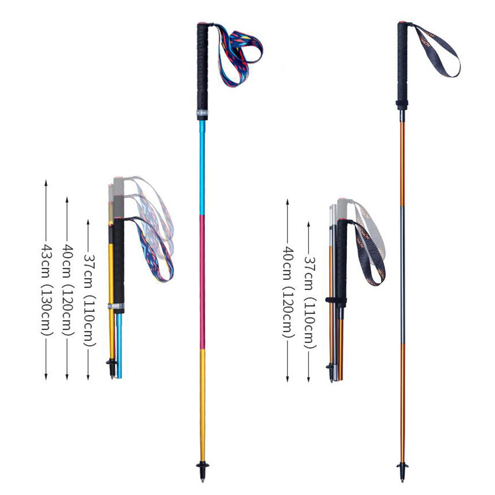 Trekking Pole Inklapbare Wandelstok Wandelstokken ... – Vicedeal