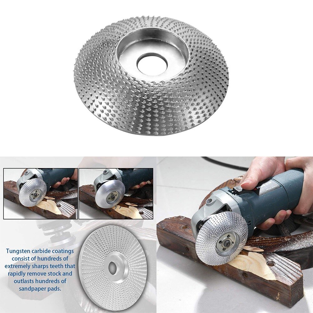 Wood Grinding Machine Wheel Rotary Disc Sanding Wo... – Grandado