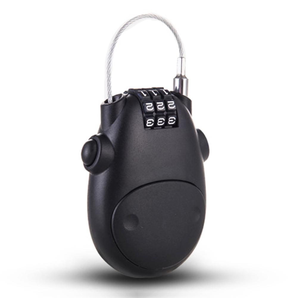 Telescopic Wire Rope Steel Cable Code Lock Suitcas... – Grandado