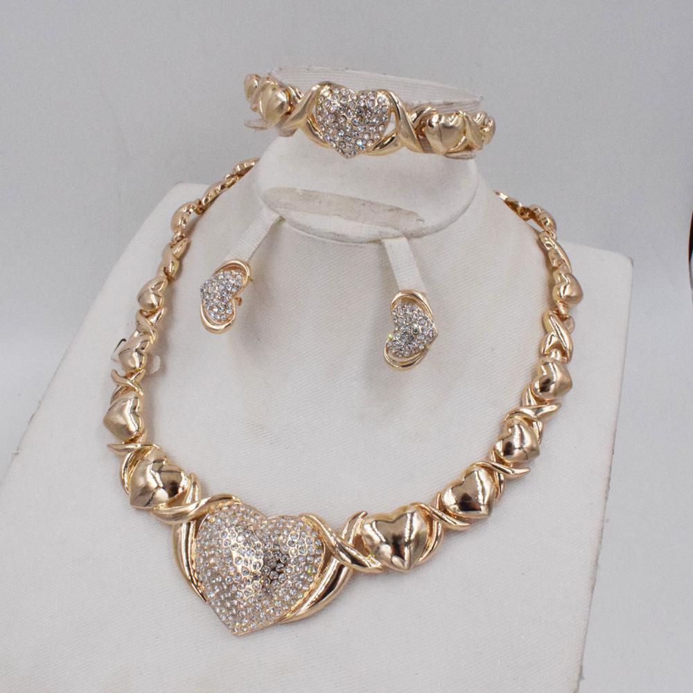 Brand Unique Dubai Color Jewelry Set Nigerian Wedd... – Grandado