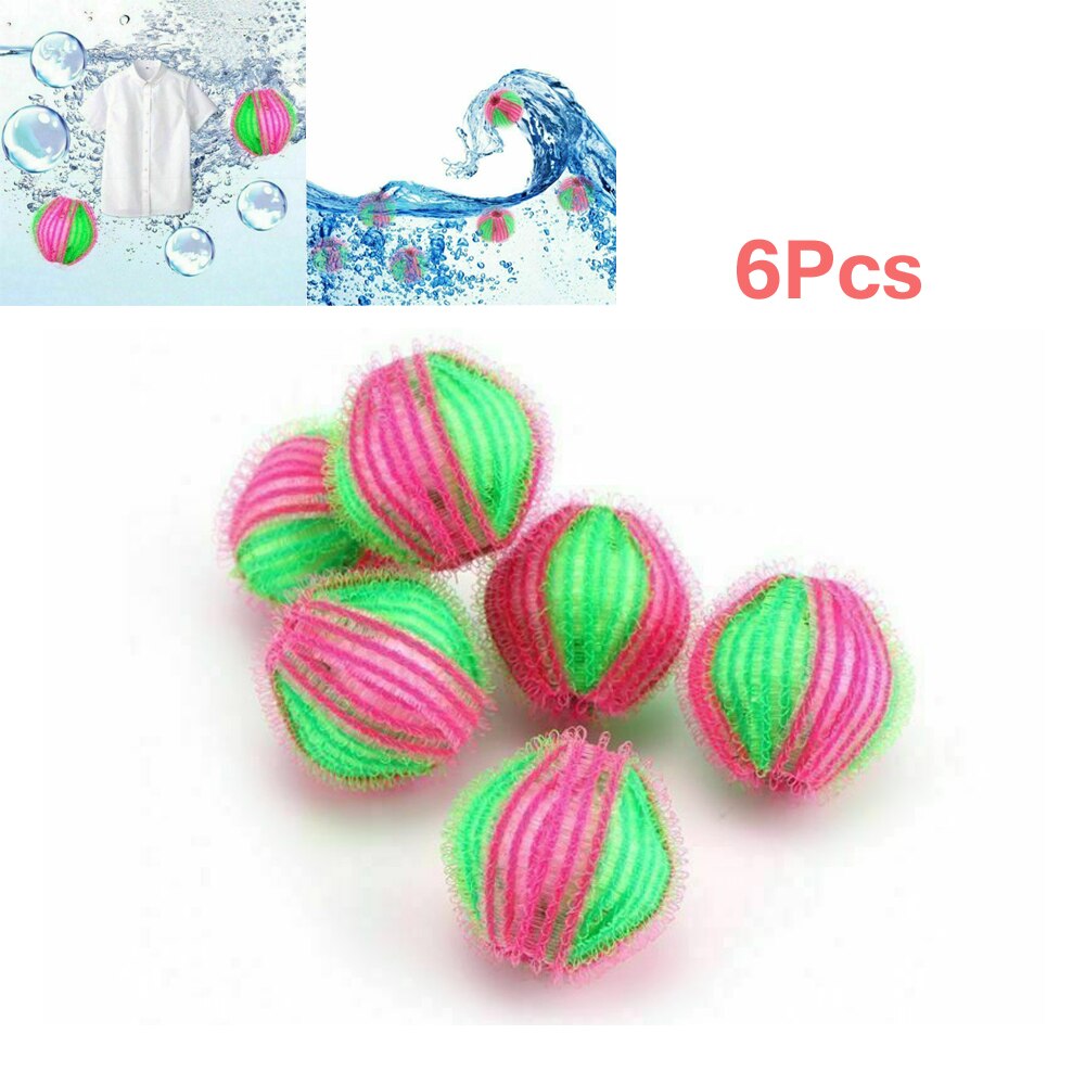 6Pcs Reusable Laundry Washing Machine Balls For Dr... – Grandado