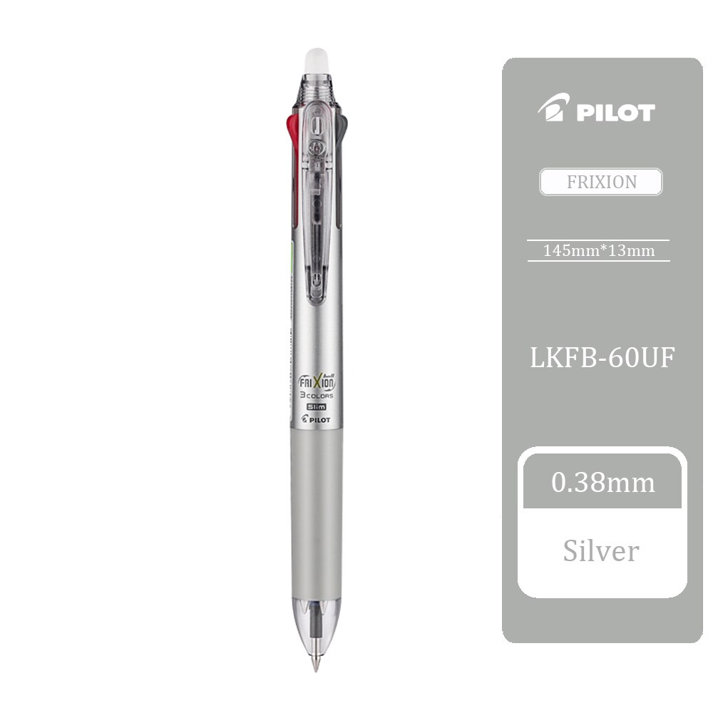 Pilot Frixion Three-color Erasable Pen LKFB-60EF 6... – Grandado