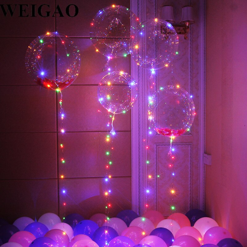 Mskwee Luminous Led Balloon LED Air Balloon String... – Grandado