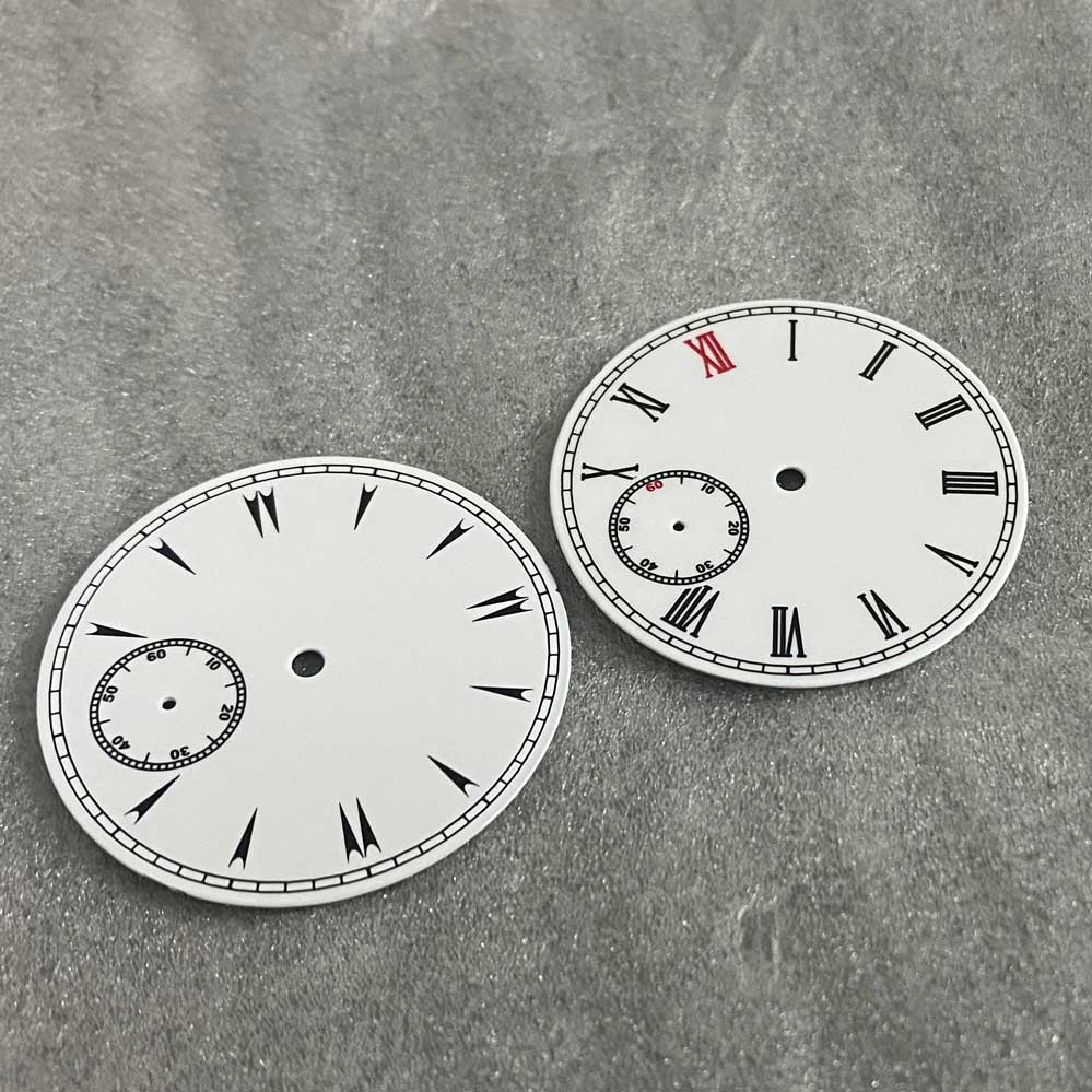 38.8mm White Watch Dial with or without Watch Hand... – Grandado