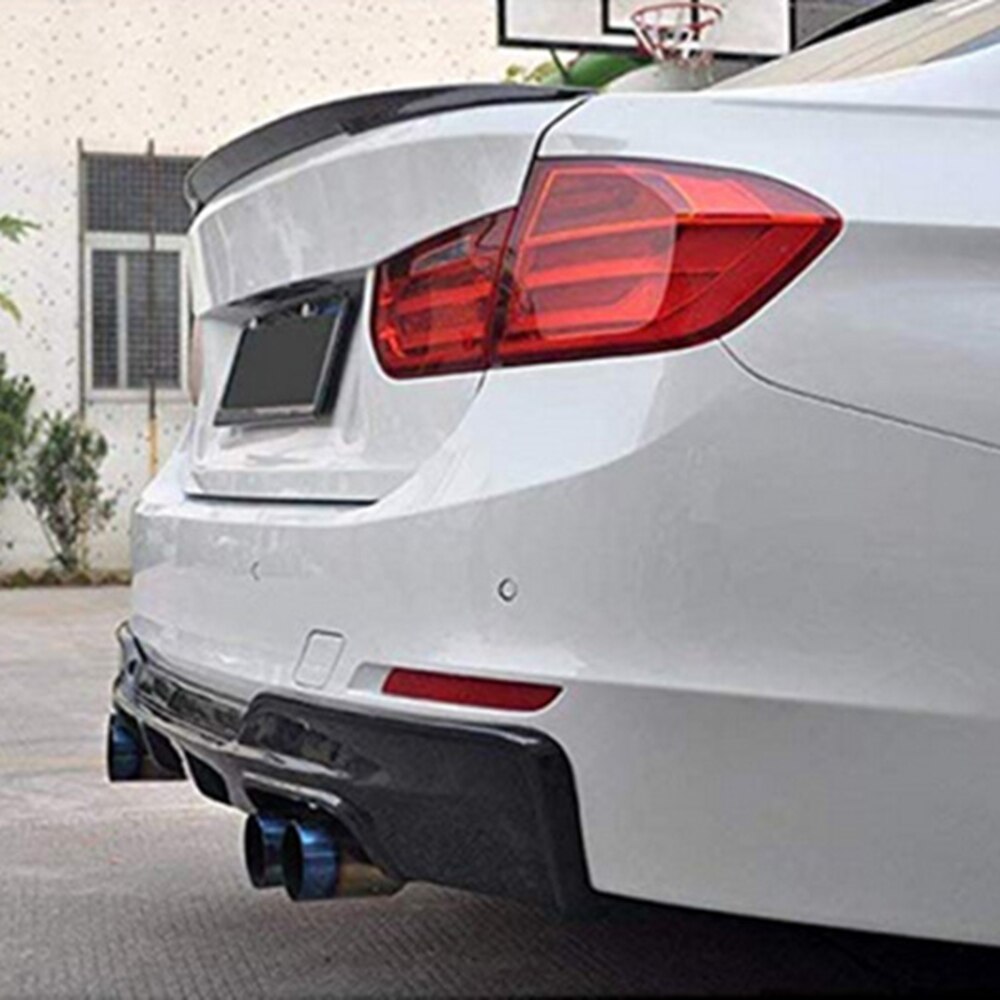 Universal Car Lip Spoiler PU Trunk Wing 120cm Blac... – Grandado