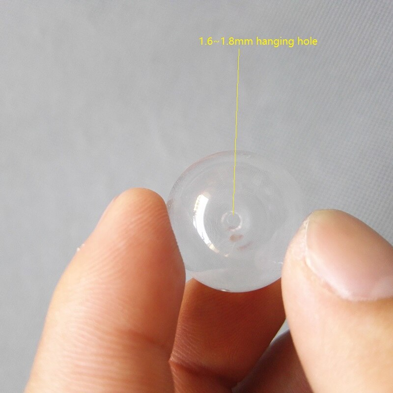 500 stk/parti 10mm runde krystalglas løse gennemsi... – Grandado