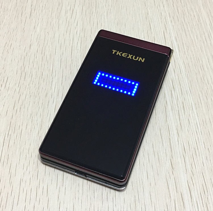 Original TKEXUN M2 Flip Metal Body Phone Dual Scre... – Vicedeal