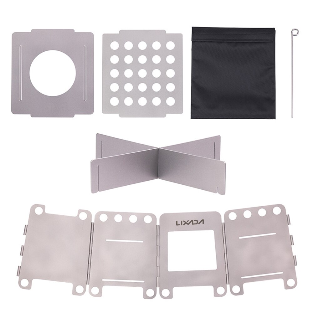 Lixada Portable Camping Titanium Stove Lightweight... – Grandado