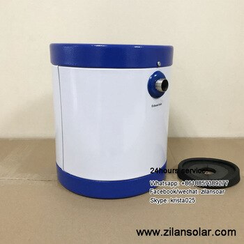 5liters blue color solar water heater assistant ta... – Vicedeal