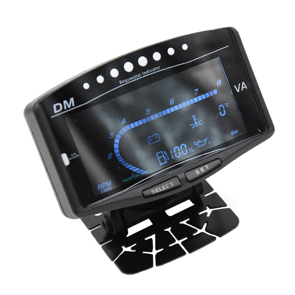5 In 1 LCD Car Digital Meter ALARM Gauge Volt Volt... – Vicedeal