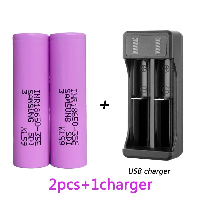 Nyt 18650 batterier 2500 mah 3.7v 18650 litium-ion... – Vicedeal