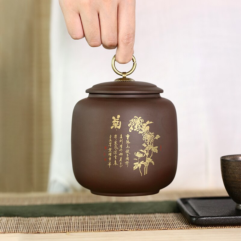 Smell Proof Tea Box Chinese Tea Leaves Container C... – Vicedeal