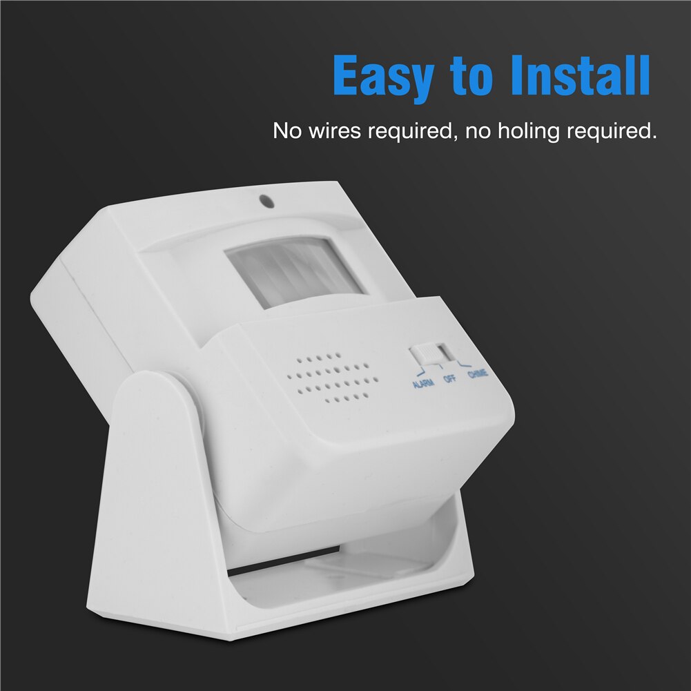 110 dB Wireless Door Bell Guest Welcome Alarm PIR ... – Grandado