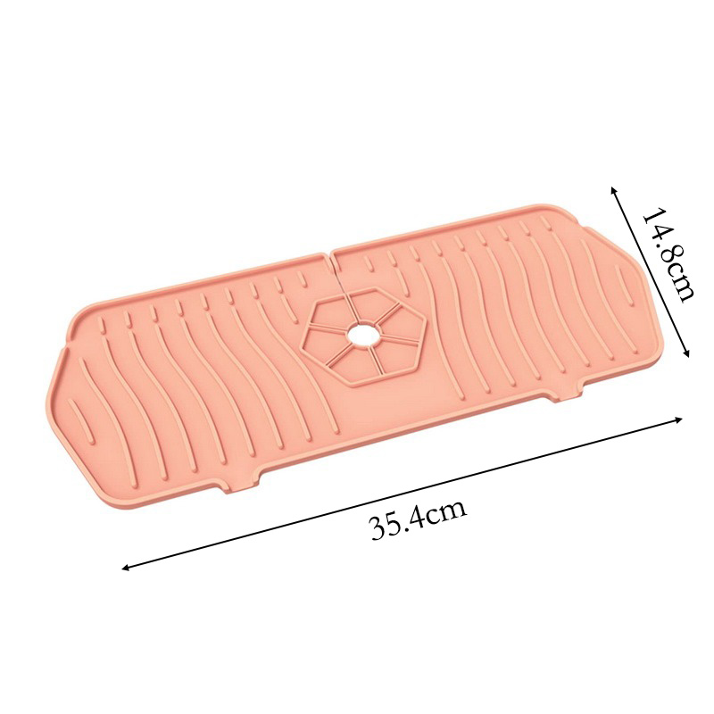 Silicone Faucet Mat For Kitchen Sink Splash Guard ... – Grandado