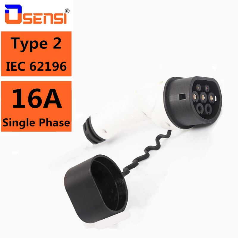 16A Type 2 Plug Stecker Single Phase EV Charger Ad... – Grandado