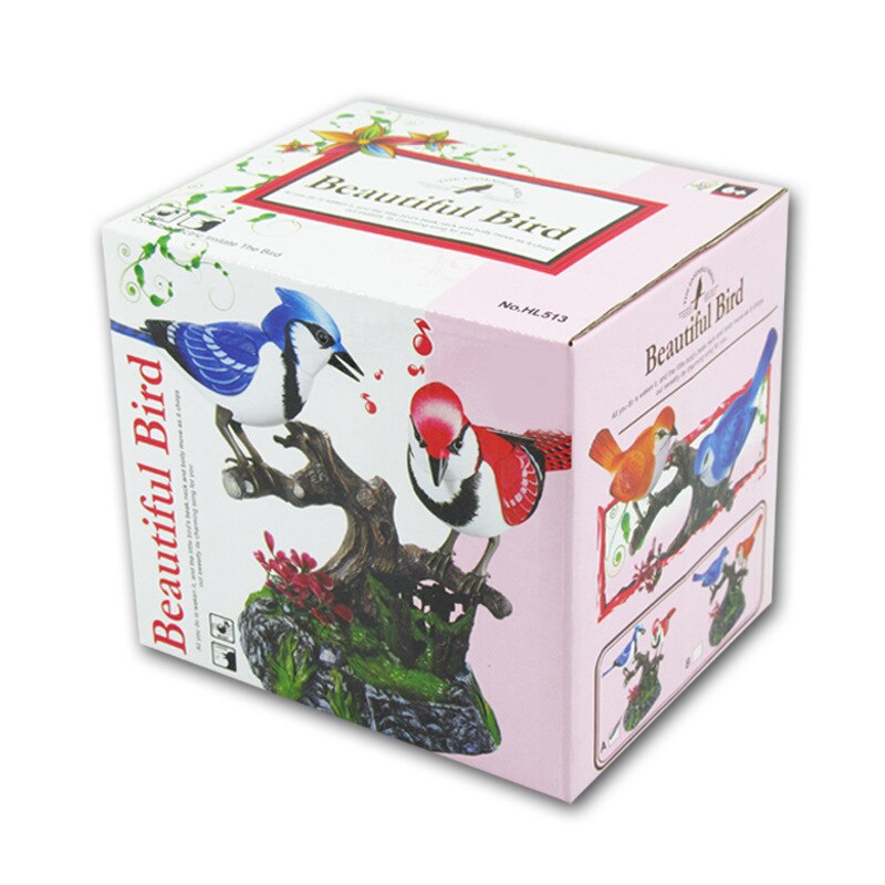 Electric Beautiful Bird Toy Animal Model Sound Voi... – Grandado