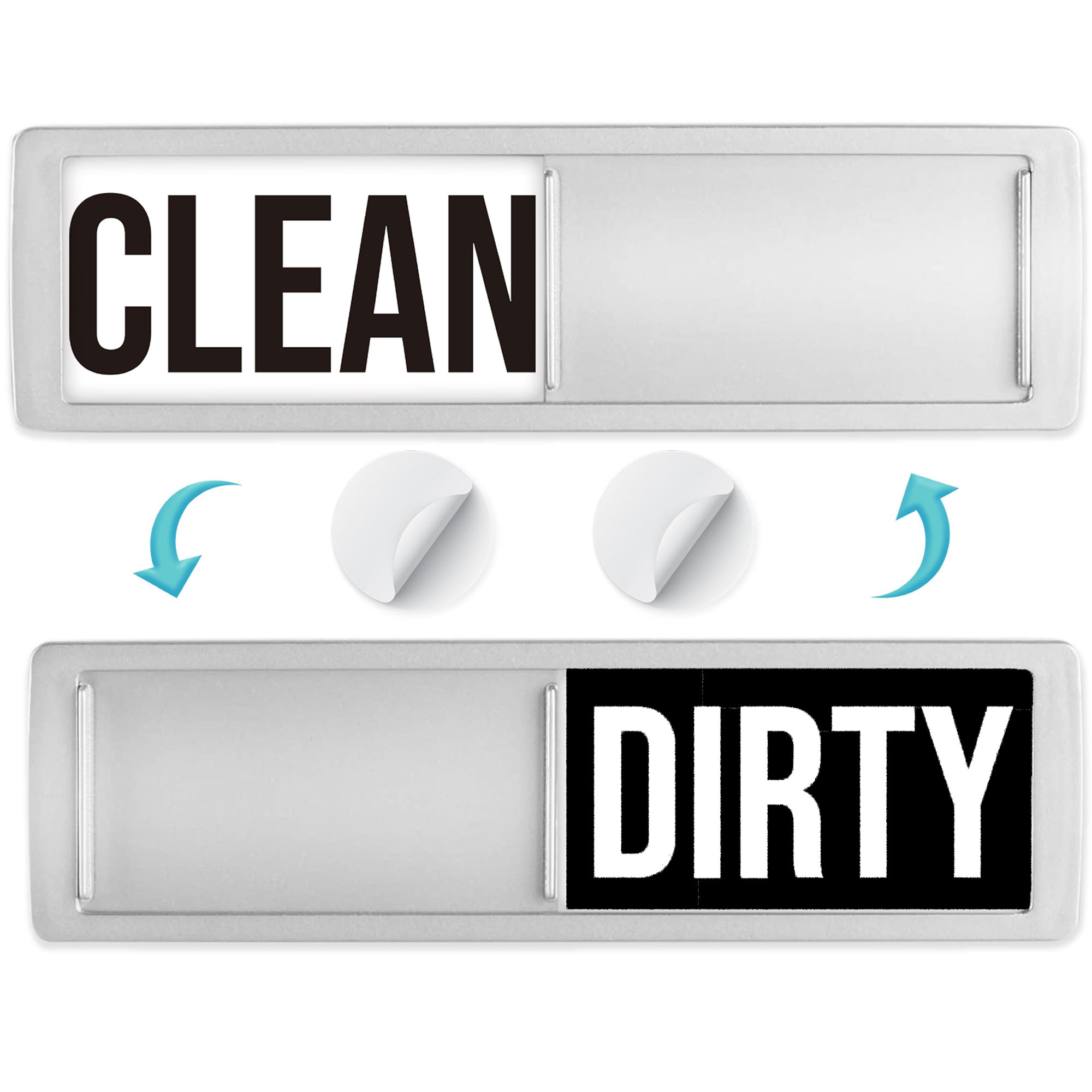 Clean and Dirty Dishwasher Magnet Sign,Optional Ad... – Grandado
