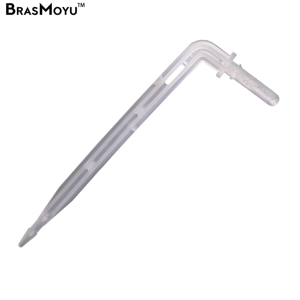 BRASMOYU 100-1000PCS 1/4'' White Drip Emitter Curv... – Grandado